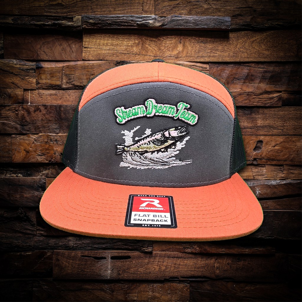 Stream Dream Team Embroidered Fishing Hat - Doe Out, Bow Out