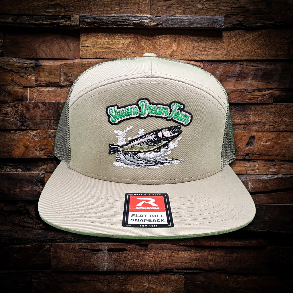 Stream Dream Team Embroidered Fishing Hat - Doe Out, Bow Out