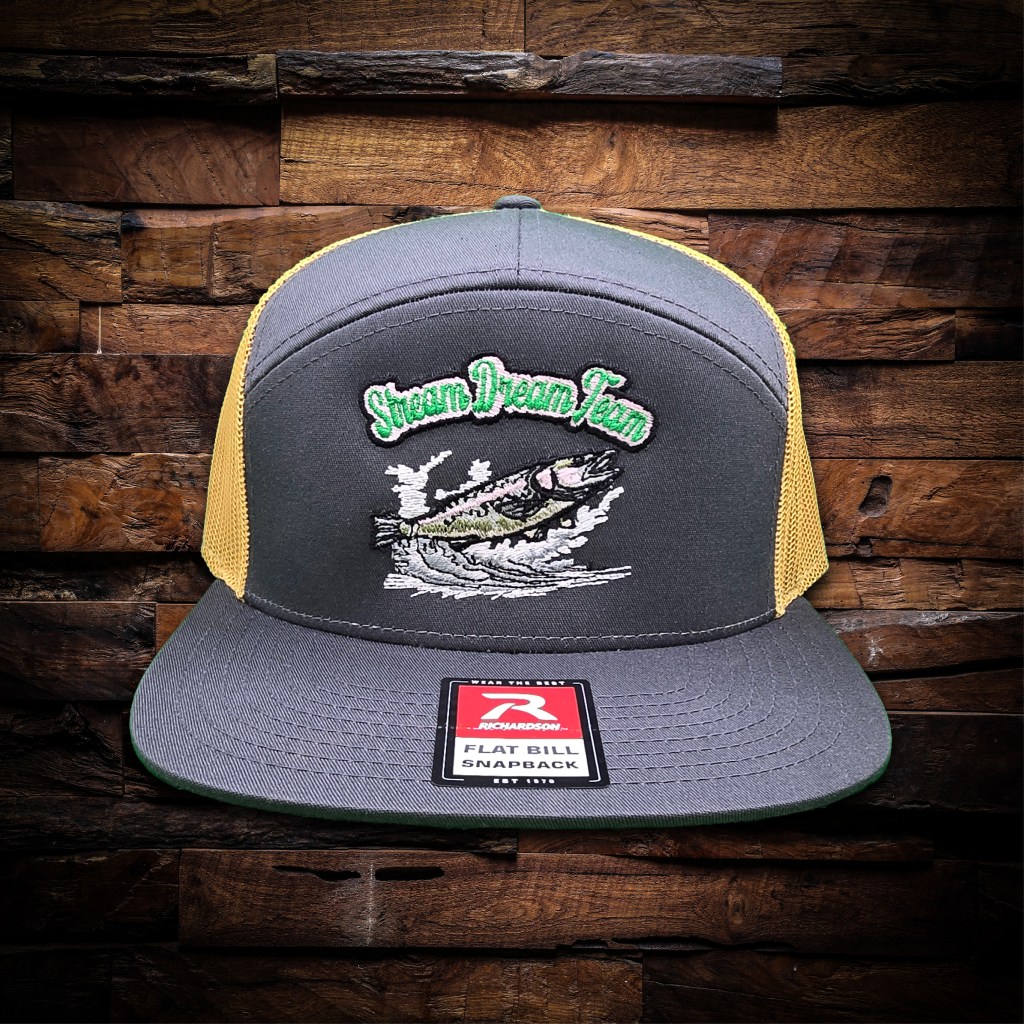 Stream Dream Team Embroidered Fishing Hat - Doe Out, Bow Out