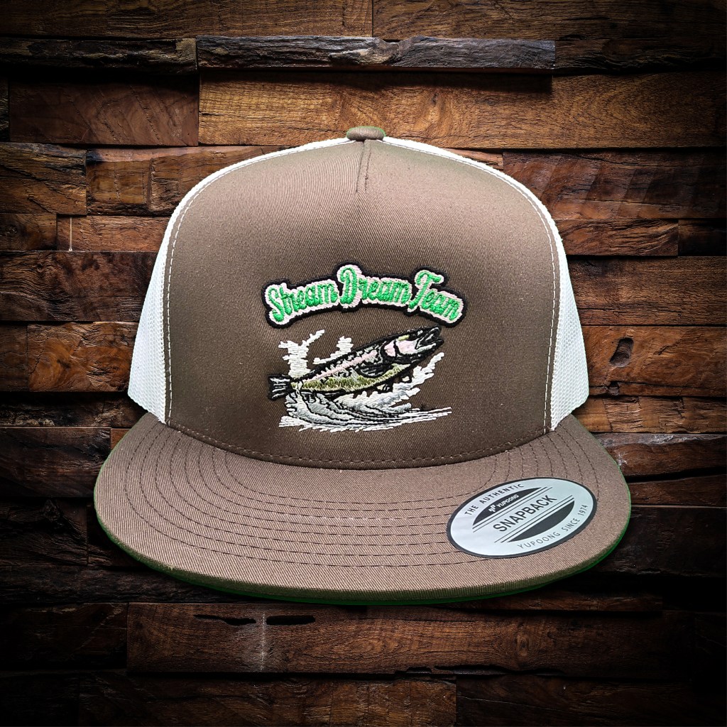 Stream Dream Team Embroidered Fishing Hat - Doe Out, Bow Out